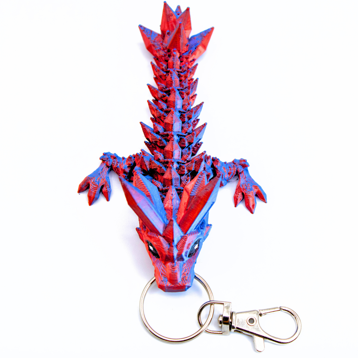 Crystal Dragon Fidget Keychain - Fun and Functional – Dragon Fidgets